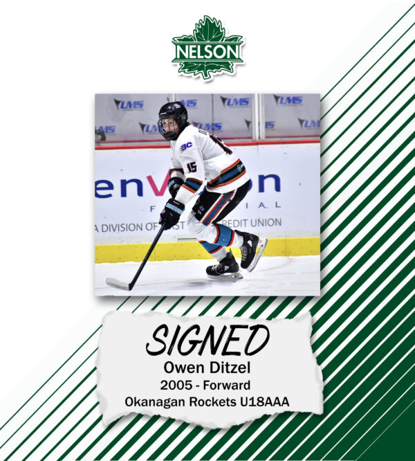Leafs Add Another Local Forward | Nelson Leafs